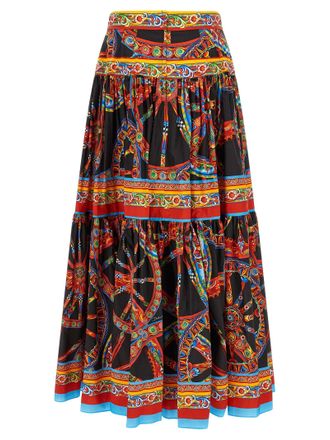 Dolce & Gabbana Carretto Skirt - Black