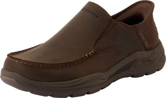 Skechers Herren Arch Fit Motley-Milo Slip On, COC (Kakao), 41.5 EU X-Weit