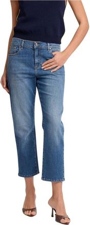 Kocca Femme, Jeans, Bleu, Taille: 36 FR &Eacute;l&eacute;gant jean slim longueur mi-mollet