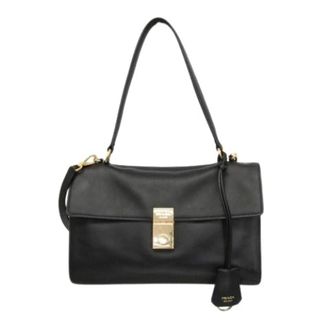 Prada Sac &agrave; main Pre-owned Soft Sound Medium - Femme - Pre-owned - Noir - Taille: ONE Size