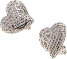 Vivienne Westwood Evangeline Ohrringe - - Accessories - Damen - Grau - ONE SIZE