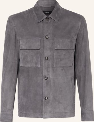 Arma Arma Lederjacke Mex grau