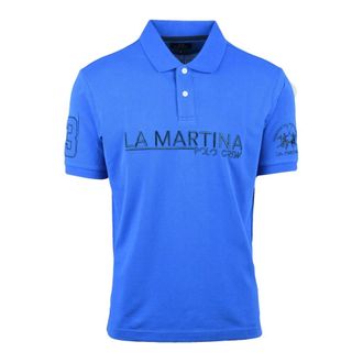 La Martina Herren, Oberteile, Blau, XLGr&ouml;&szlig;e