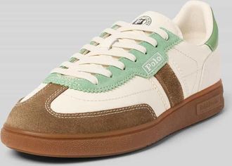 Polo Ralph Lauren Low Top Sneaker aus echtem Rindsleder