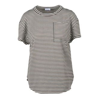 Brunello Cucinelli Femme, Tops, Multicolore, Taille: 40 FR Brunello Cucinelli tshirt