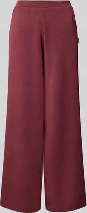 Guess Wide Leg Stoffhose mit Label-Applikation Modell OLYMPE