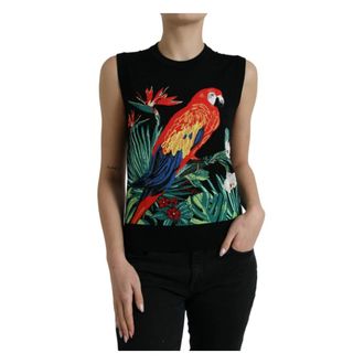 Dolce & Gabbana Femme, Pulls, Multicolore, Taille: 38 FR Pulls &agrave; col rond