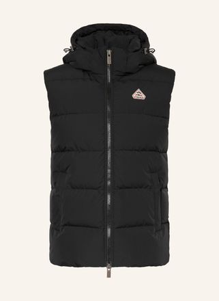 Pyrenex Pyrenex Daunenweste Spoutnic Mit Abnehmbarer Kapuze schwarz