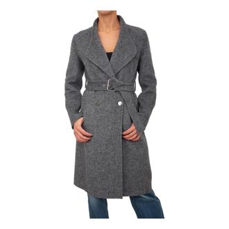 Liu Jo Grauer Wintermantel Stilvolle Mode - - Coats - Damen - Grau - S