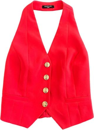 Guess Rosa Gilets Jacke f&uuml;r moderne Frau - - Jackets - Damen - Rosa - XL