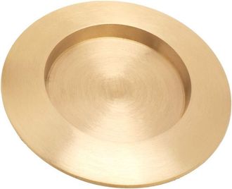 NKlaus Kerzenteller &Oslash; 12cm Aluminium Gold rund Kerzenst&auml;nder Stumpenkerzen Kommunion Windlichter Stumpenkerzen Taufe Dekoration Sp&uuml;lmaschinenfest 2814