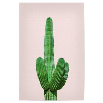artboxONE Poster 60x40 cm Natur Cactus Pink hochwertiger Design Kunstdruck - Bild Cactus Cactus Cactus Art