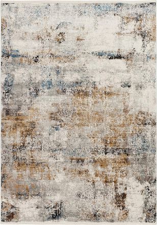 Dieter Knoll Collection Vintage-Teppich Le Mans, Grau, Schwarz, Textil, rechteckig, 67x130 cm, in verschiedenen Größen erhältlich, Teppiche & Böden, Teppiche, Vintage-Teppich