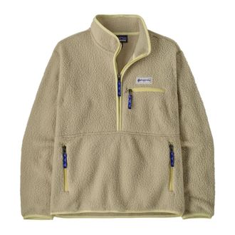 Patagonia Retro Pile Marsupial Fleece Pullover - - Sport - Damen - Gr&uuml;n - L