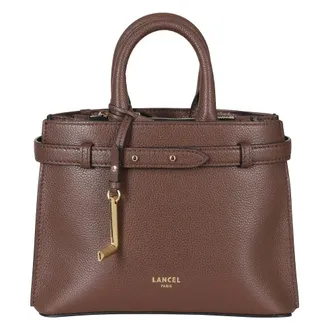 Lancel Sac cabas zipp&eacute; Faubourg S - Femme - Sacs - Brun - Taille: ONE Size