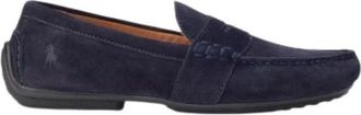 Polo Ralph Lauren Homme, Chaussures, Bleu, Taille: 44 EU Reynold Suede Driver