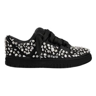 1989 STUDIO Niedriger Sneaker im Trendigen Stil - - Shoes - Herren - Schwarzk - 41 EU