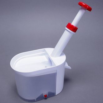 axentia Kirschentkerner Kirschentsteiner mit Saugfu&szlig; und Ersatz Lochgummi NEU