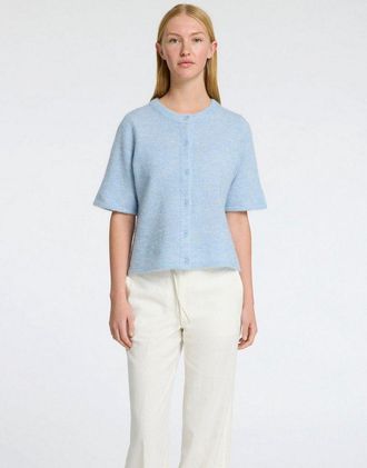 Selected Strickjacke SLFLULU (1-tlg) Plain/ohne Details