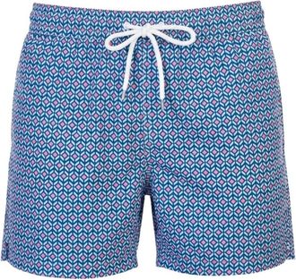 Fedeli Homme, Maillots de bain, Bleu, Taille: XL Madeira Swim Trunks