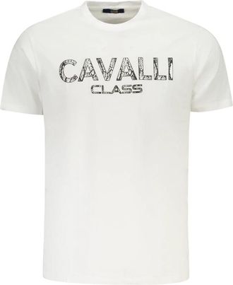 Cavalli Kurz&auml;rmeliges T-Shirt - - Tops - Herren - Wei&szlig; - 2XL