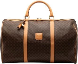 Celine unisex, Pre-owned, Brun, Taille: ONE Size Sac Week-end Vintage Pre-owned