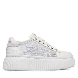 Karl Lagerfeld Sneakers KARL LAGERFELD Kreeper Lo KL42326 Wei&szlig;