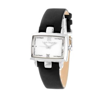 Laura Biagiotti Homme, Accessoires, Noir, Taille: ONE Size Montre classique de ville en cuir