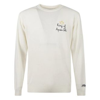MC2 Saint Barth Homme, Pulls, Blanc, Taille: M Heron SweaT-shirt