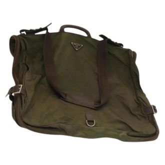 Prada Housse &agrave; v&ecirc;tement doccasion - Femme - Pre-owned - Vert - Taille: ONE Size