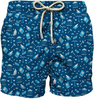 MC2 Saint Barth Homme, Maillots de bain, Bleu, Taille: L Swimwear