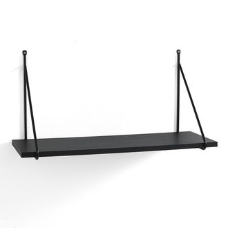 tomasucci Fast Black wall shelf