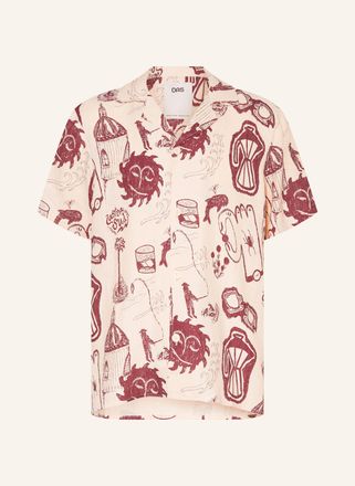 OAS Oas Resorthemd Cantina Comfort Fit Aus Leinen weiss