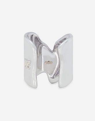 Dolce & Gabbana Breiter Armreif - Frau Bijoux Silber Metall Onesize