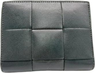 Bottega Veneta Portefeuille Bi-fold Pre-owned - Homme - Pre-owned - Noir - Taille: ONE Size