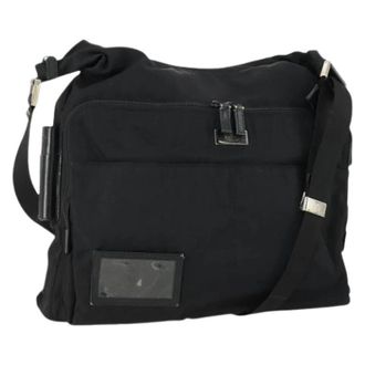 Gucci Pre-owned Canvas Umh&auml;ngetasche - - Pre-owned - Damen - Schwarzk - ONE SIZE