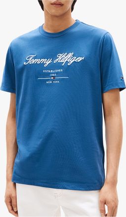Tommy Hilfiger T-shirt manches courtes logo brod&eacute;