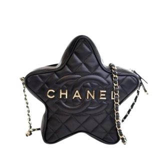 Chanel Sac bandouli&egrave;re matelass&eacute; vintage en cuir dagneau pr&eacute;-aim&eacute; - Femme - Pre-owned - Noir - Taille: ONE Size