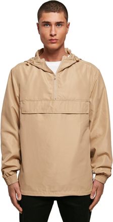 Urban Classics Herren Recycled Basic Pull Over Jacket unionbeige, 5XL