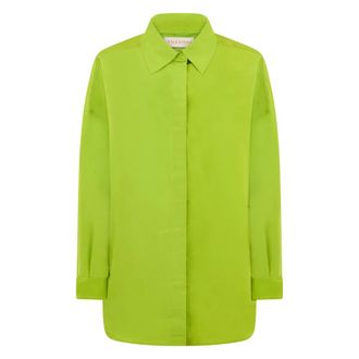 Valentino Garavani Femme, Blouses et Chemises, Vert, Taille: 36 FR Blouses & Chemises