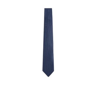 Ferragamo Elegante Seidenkrawatten Kollektion - - Accessories - Herren - Blau - ONE SIZE