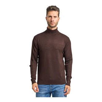 Yes-Zee YES Zee, Herren, Strickwaren, Braun, MGr&ouml;&szlig;e