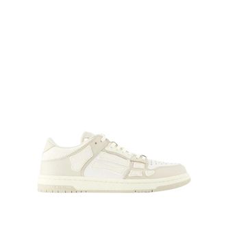 Amiri Niedrige Beige Leder Sneakers - - Shoes - Damen - Beige - 35 EU