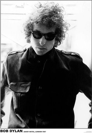 Bob Dylan Poster Savoy Hotel 1967