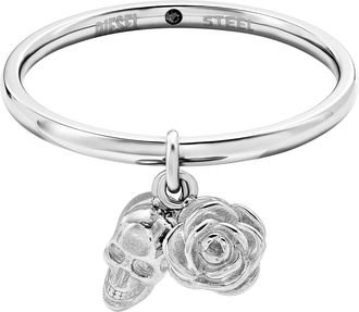 Diesel Mens Stainless Steel Band Rings