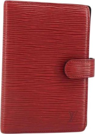 Louis Vuitton Pre-owned Couverture dagenda - Femme - Pre-owned - Rouge - Taille: ONE Size