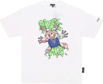 Phobia Archive Homme, Tops, Blanc, Taille: M Tdc Hug Print Tee