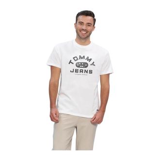Tommy Jeans Herren, Oberteile, Wei&szlig;, LGr&ouml;&szlig;e