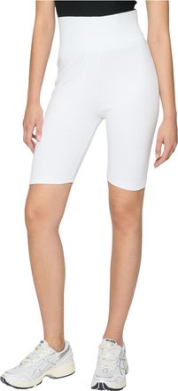 Urban Classics Damen Ladies Radler-Hose High Waist Cycle 2-Pack Yoga-Shorts, Black/White, XL