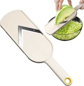 Generic Kohlreibe, robuster Kohlschneider, verstellbarer Gem&uuml;seschneider aus Edelstahl f&uuml;r Kohlsalat und, kompakter Kohlschneider f&uuml;r K&uuml;che, Affet